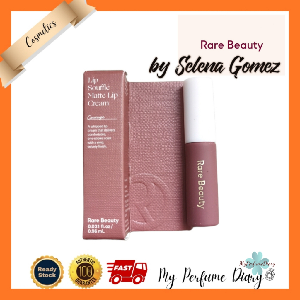 Best Seller Rare Beauty by Selena Gomez Lip Souffle Matte Lip Cream 0.96ml Mini Lipstick ...