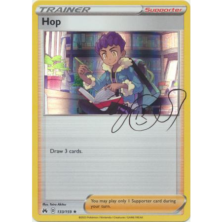 Hop / 133/159 / Holo Rare / Crown Zenith Pokemon Trading Card Game PTCG ...