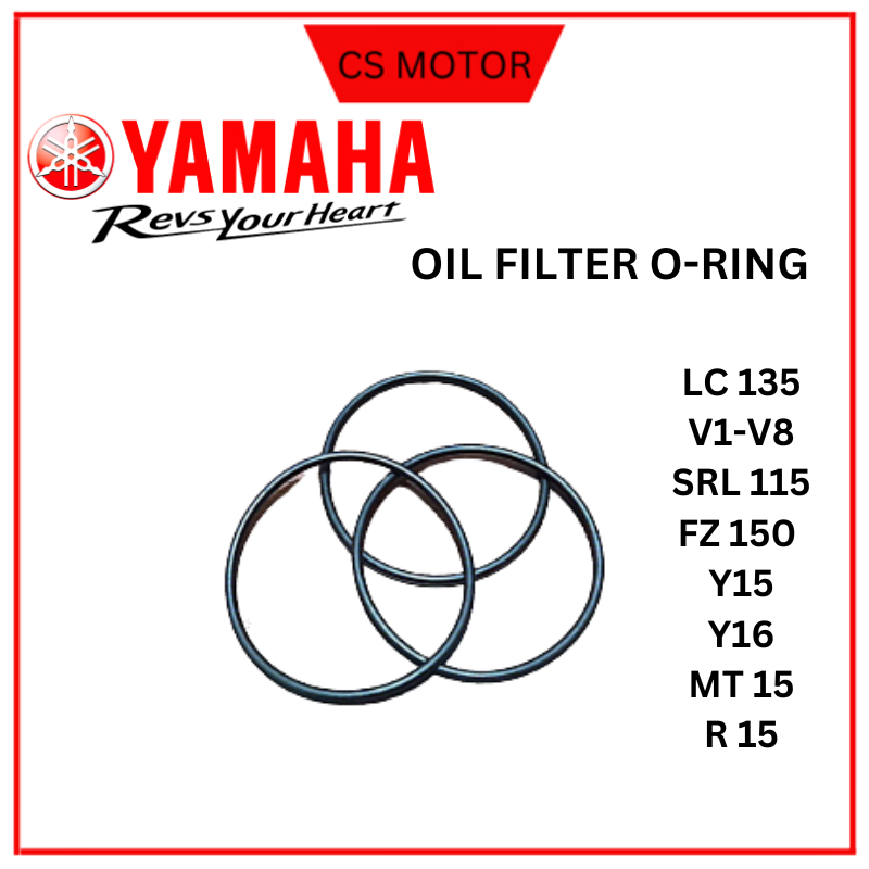 OIL FILTER O-RING FILTER O-RING YAMAHA LC135 135LC LC 135 V1-V8 SRL115 ...
