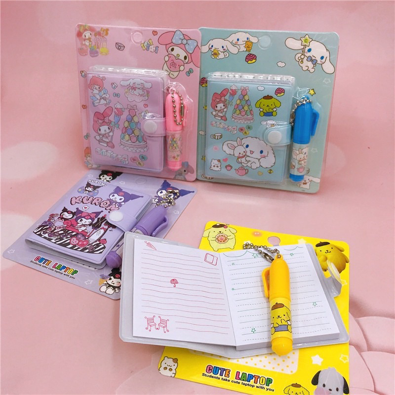Student Cute Mini Notepad and Pen For Free Gift | Shopee Malaysia