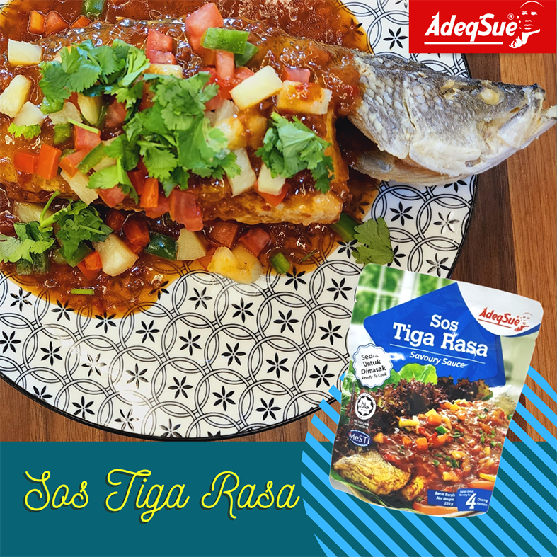 ADEQSUE Sos Tiga Rasa (200g) | Shopee Malaysia