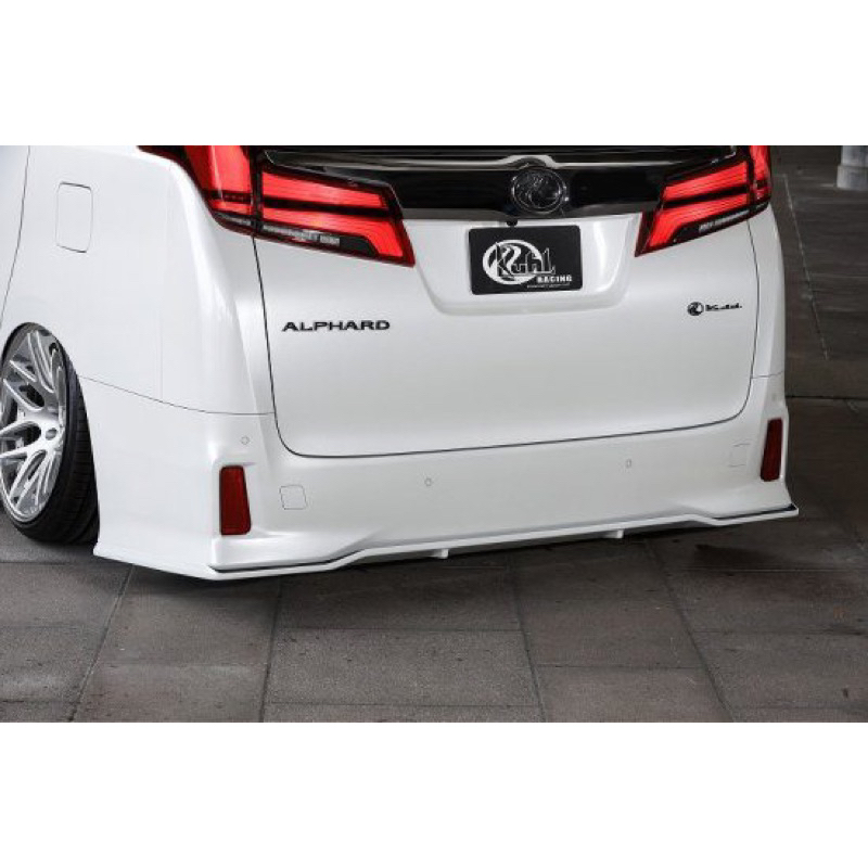 Toyota vellfire alphard agh30 kuhl racing rear skirt lip diffuser 2015 ...