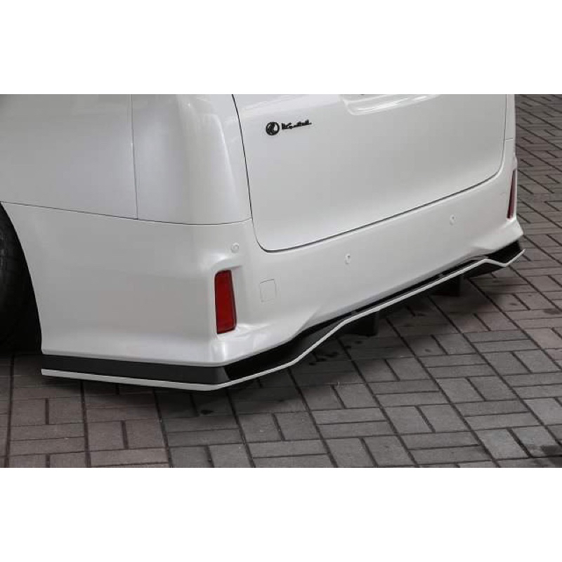 Toyota vellfire alphard agh30 kuhl racing rear skirt lip diffuser 2015 ...