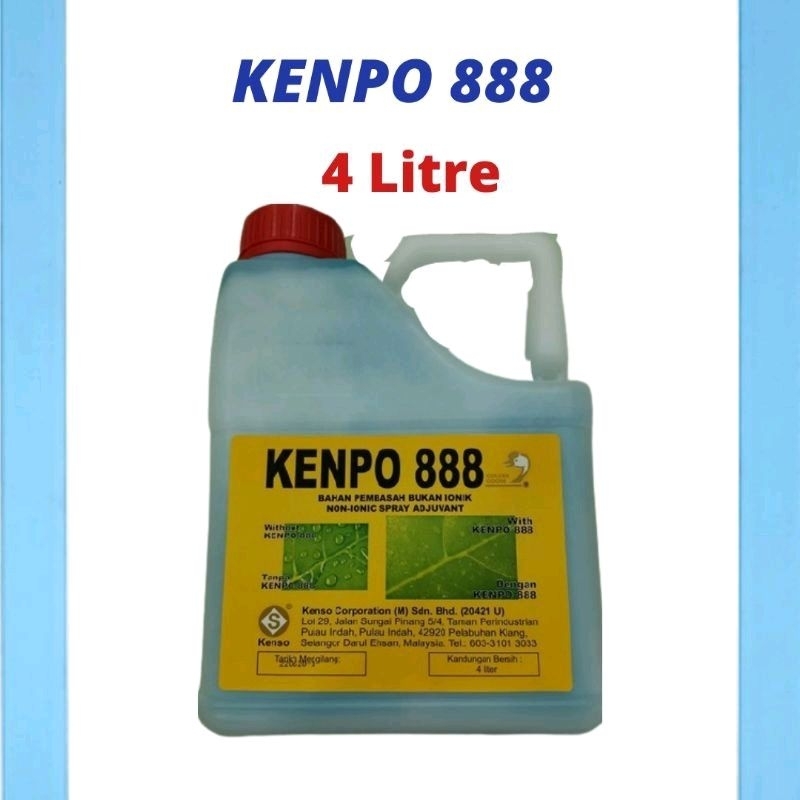 Kenpo 888 4L(Same With Farmpol 303) Gam Pelekat Racun Baja Foliar ...