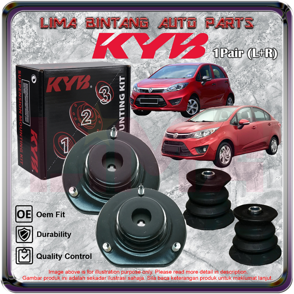 ( 1Pair ) Proton Persona VVT , Iriz Front / Rear Absorber Top Mounting ...