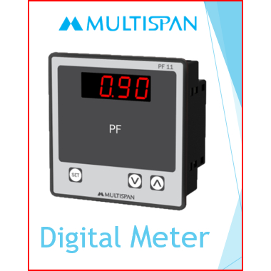 MULTISPAN digital power factor meter 1 display PF -11 96x96 | Shopee ...