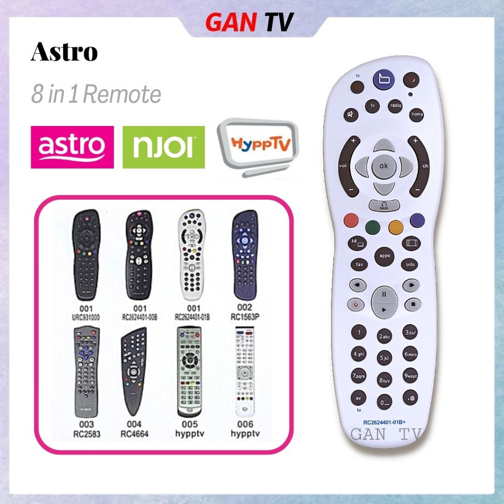 Astro 8 in 1 Huayu For Astro Beyond / Njoi / Hypp TV / PVR / Old Model ...
