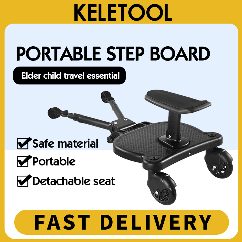 Stroller Step Buggy Board ConnectorSafe and comfortable child's wheeled ...