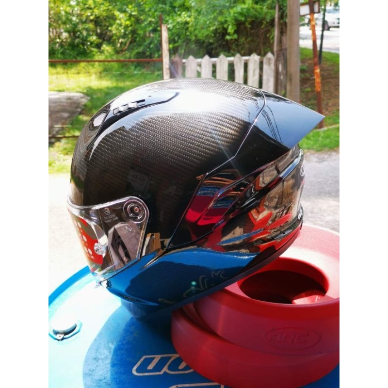 KYT NZ Race Carbon Gloss FullFace Helmet | Shopee Malaysia