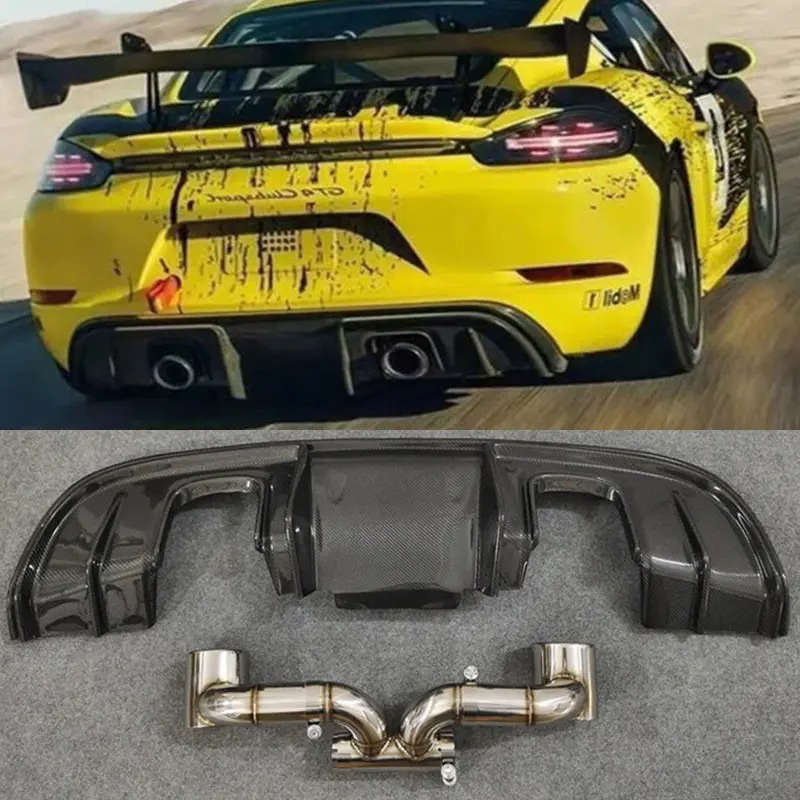 Porsche boxter cayman 718 gt4 rear diffuser | Shopee Malaysia