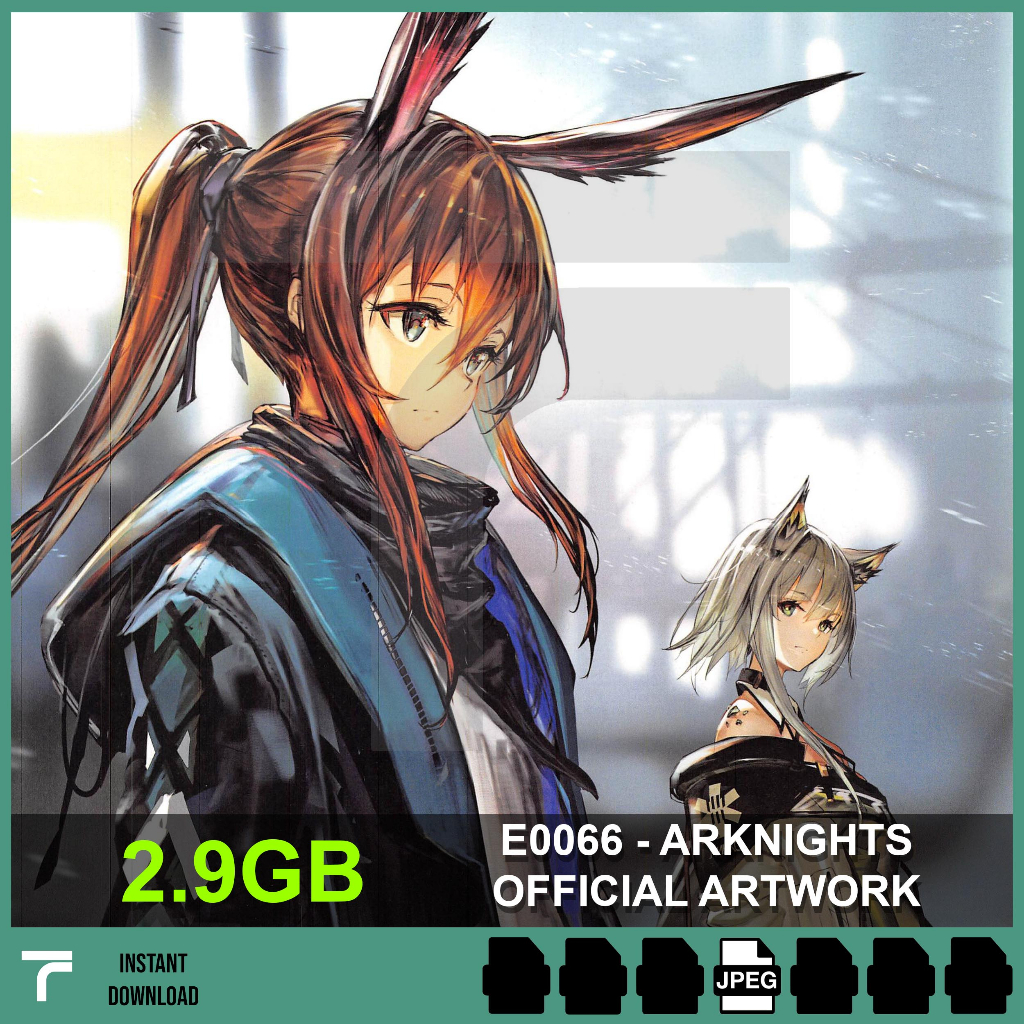 E0066 - 2.9GB Bundle ARKNIGHTS OFFICIAL ARTWORK E - book | Shopee Malaysia