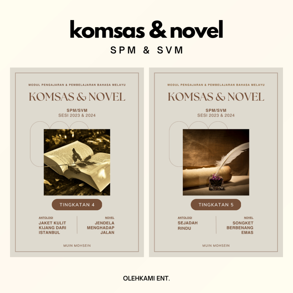 Buku Komsas & Novel SPM | Shopee Malaysia
