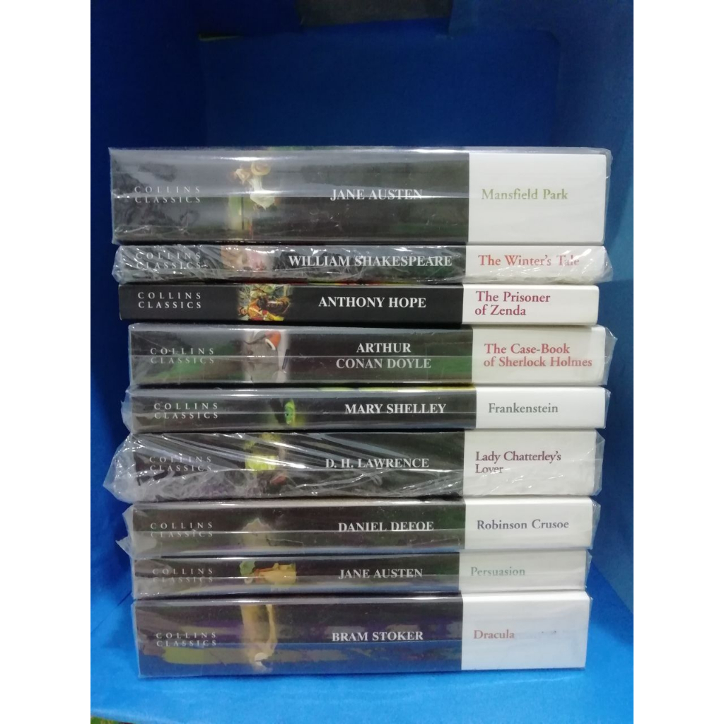 COLLINS CLASSIC SERIES ENGLISH NOVELS (READ DETAILS) | Shopee Malaysia