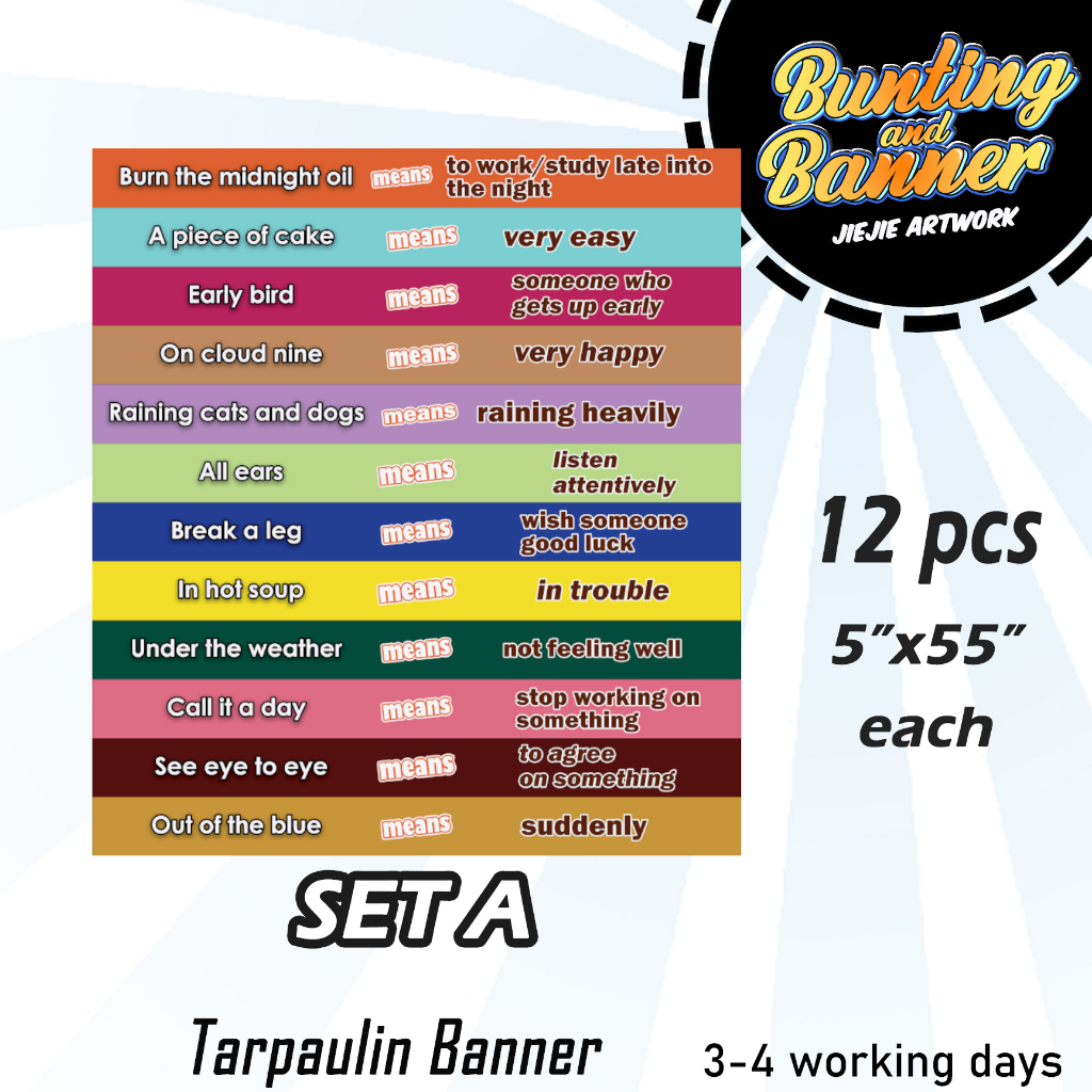 Keceriaan Tangga Sekolah / banner tangga / keceriaan sekolah | Shopee Malaysia