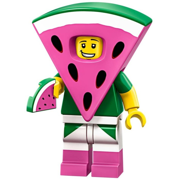 Lego CMF The Lego Movie 2 71023 Watermelon Dude (Loose) | Shopee Malaysia