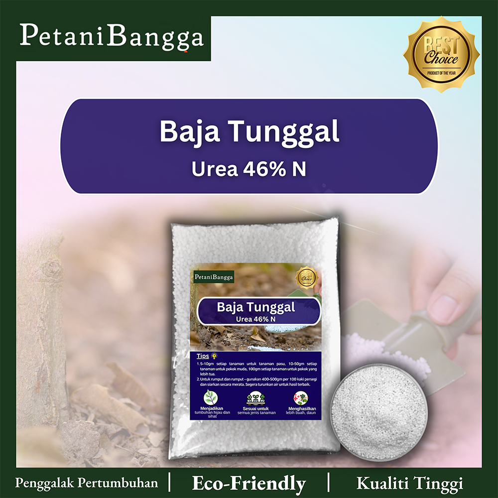 1kg Baja Urea | BAJA TUNGGAL UREA 46%N | Baja Nitrogen N46% | Baja ...