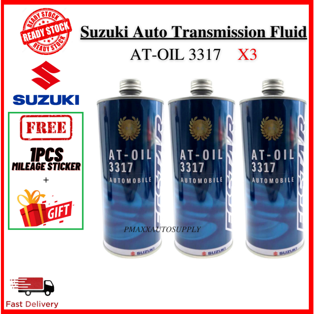 ORIGINAL SUZUKI ATF Auto Transmission Fluid Oil 3317 - (1L) ( 3/4 BOTTE ...