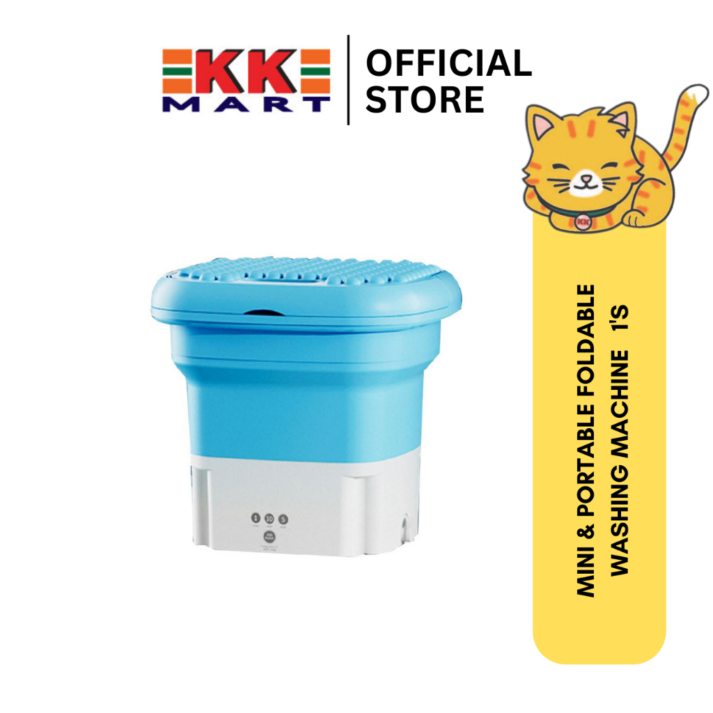 Mini Portable Foldable Washing Machine With Spin Dryer Travel Laundry ...