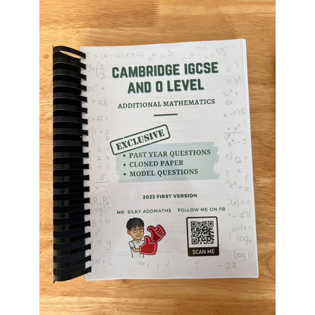 IGCSE Add Maths Past Year Questions Exercises Book 2023 Version 1 - by ...