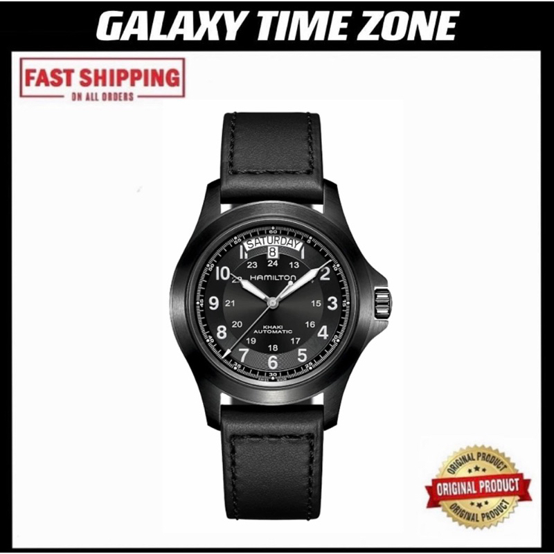 Hamilton H64465733 Khaki Field King Auto 40mm Automatic Men’s Watch ...
