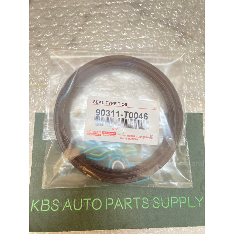90311-T0046 FLY WHEEL OIL SEAL TOYOTA HIACE HILUX KUN25 2.5 (06-) GUN125 KUN26 KDH200 KDH202 ...