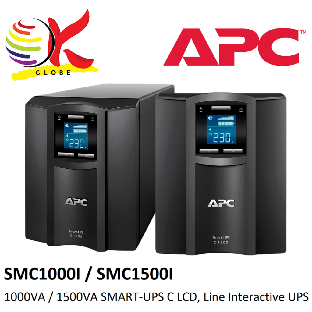APC SMART-UPS C LCD SMC1000I / SMC1500I / SMC1000IC / SMC1500IC, 1000VA ...