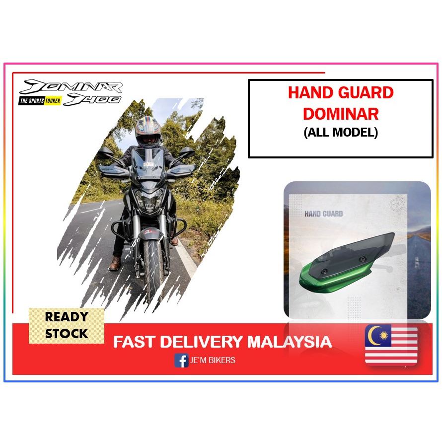 HANDGUARD ORIGINAL DOMINAR 250/400 | ALL MODEL | Shopee Malaysia