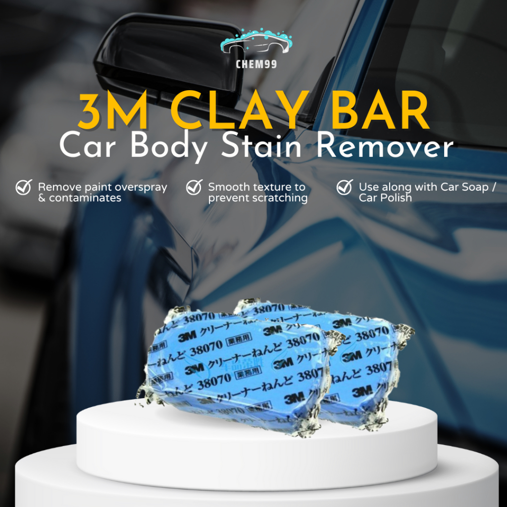 3m Clay Bar High Quality Genuine Version [Clay Series] | Shopee Malaysia
