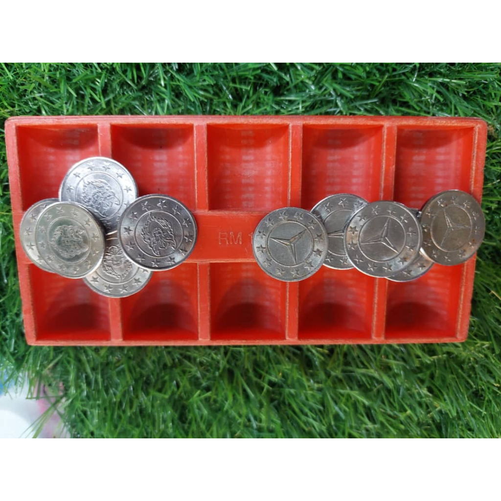 LION HEAD 42PCS FOR ALL ARCADE VENDING MACHINE ( TOKEN 8 ) | Shopee ...