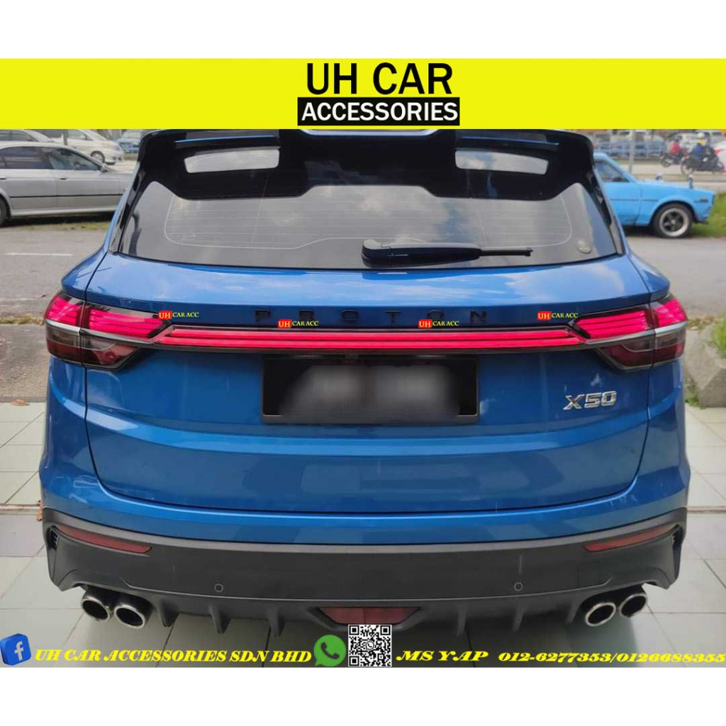 PROTON X50 X-50 REAR TRUNK TAILGATE LED RUNNING SIGNAL LIGHT LIGHTS ...