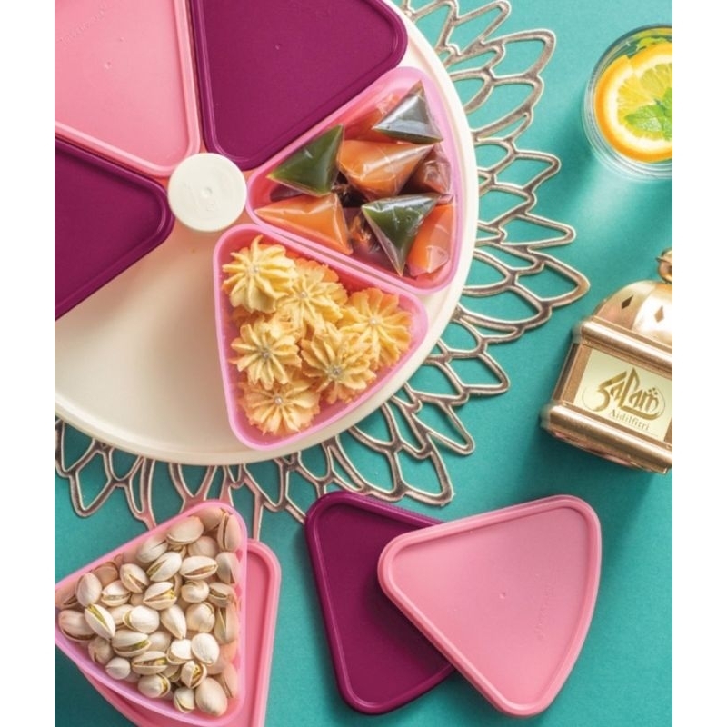 BEKAS KUIH RAYA ORIGINAL TUPPERWARE MURAH / MODULAR CAROUSEL TUPPERWARE ...