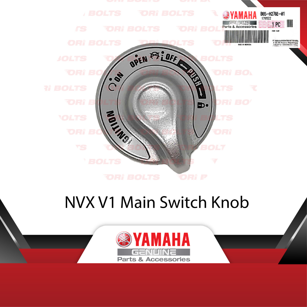 Yamaha Original NVX V1 Main Switch Knob On Off Open Ignition - B65 ...