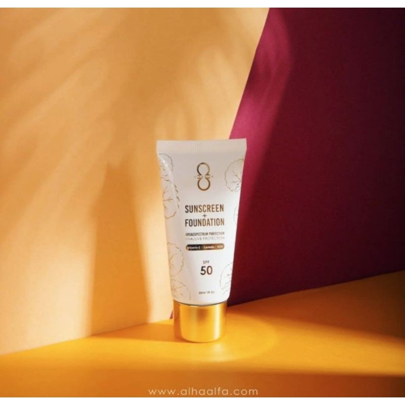 SUNSCREEN FOUNDATION ALHA ALFA Code Medium Dark (CLEARANCE STOCK ...