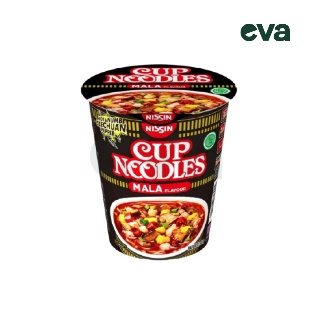 (ID MADE)(HALAL) NISSIN CUP NOODLES MALA 71G | Shopee Malaysia