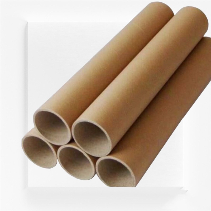 (Used) Paper Core Stretch Film Core Roll Core Brown Color Multipurpose ...