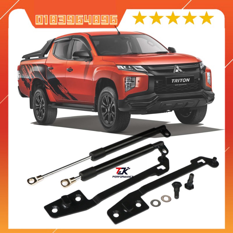 Rear Bonnet Boot Damper Absorber Strut For Mitsubishi Triton 2019-2023 ...
