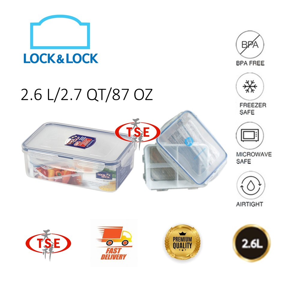 Lock&Lock Food Container 2.6L (Original) | Shopee Malaysia