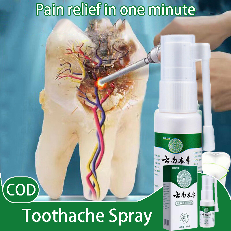 Ubat sakit Teeth spray Toothache Spray 20ml Toothache oral treatment of ...