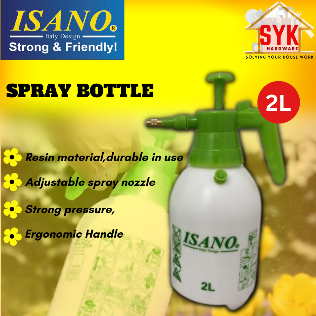 SYK Isano Spray Bottle Pressure Bottle Gardening Tools Watering Flower ...