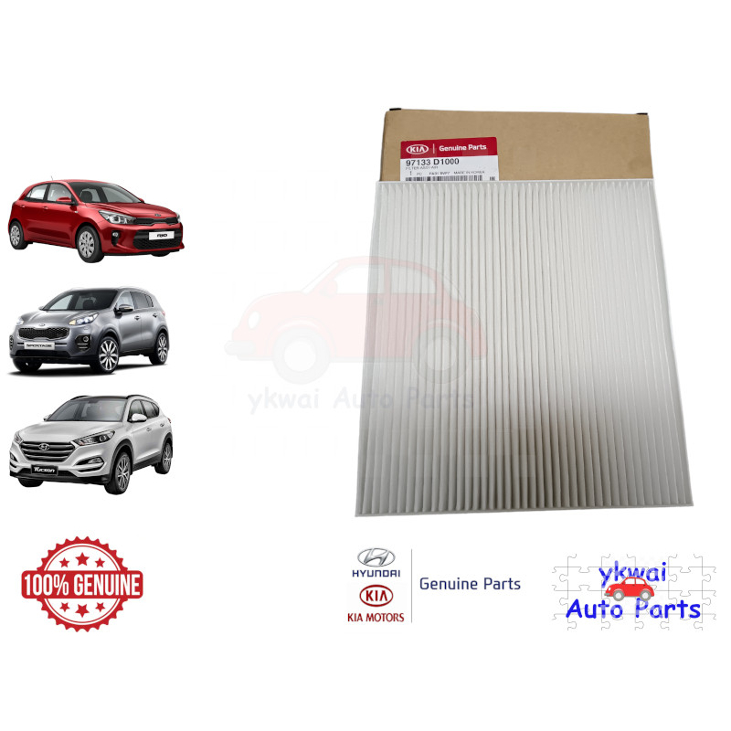 Genuine Kia Motors Aircond Cabin Air Filter for Kia Rio YB (2017)/Kia ...