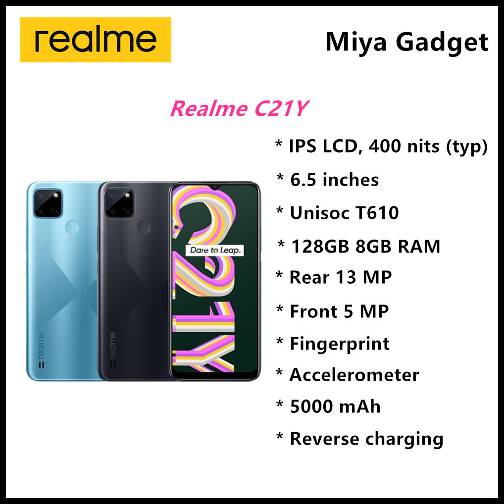 Realme C21Y (8GB RAM + 128GB ROM) 6.5 Inch 13MP LTE - 1 Year Warranty ...