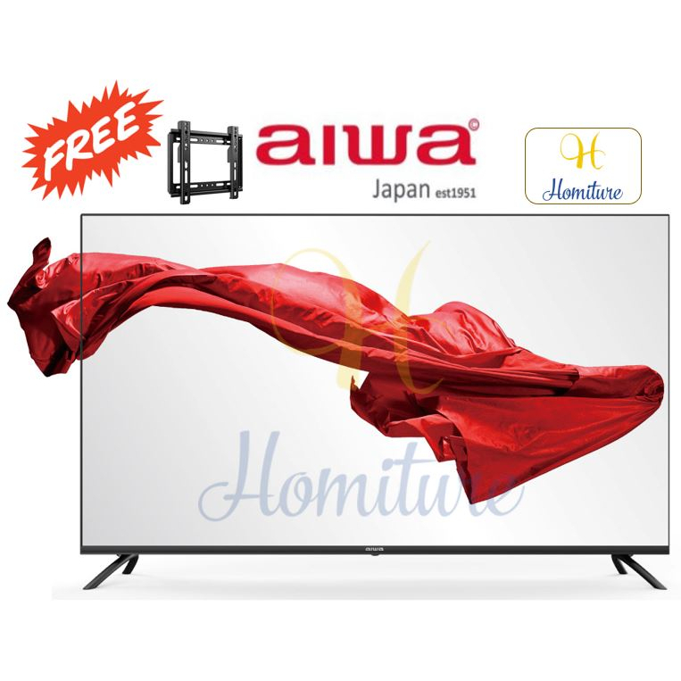 2 YEAR WARRANTY Elegant Frameless Design AIWA 43'' or 55'' UHD Android ...