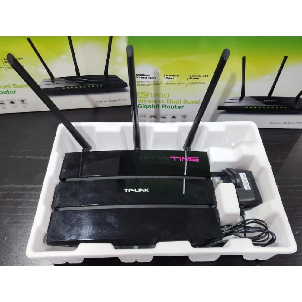 TP-Link ARCHER C1200 AC1200 Wireless Dual Band Gigabit Router (USED ...