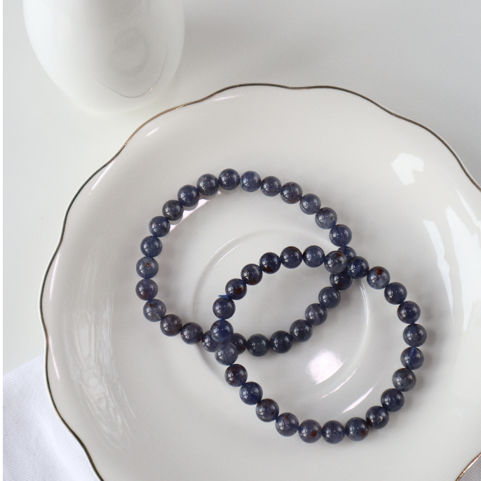 [Etherealheal] LO 01 Lolite Crystal Bracelet 7mm | Shopee Malaysia