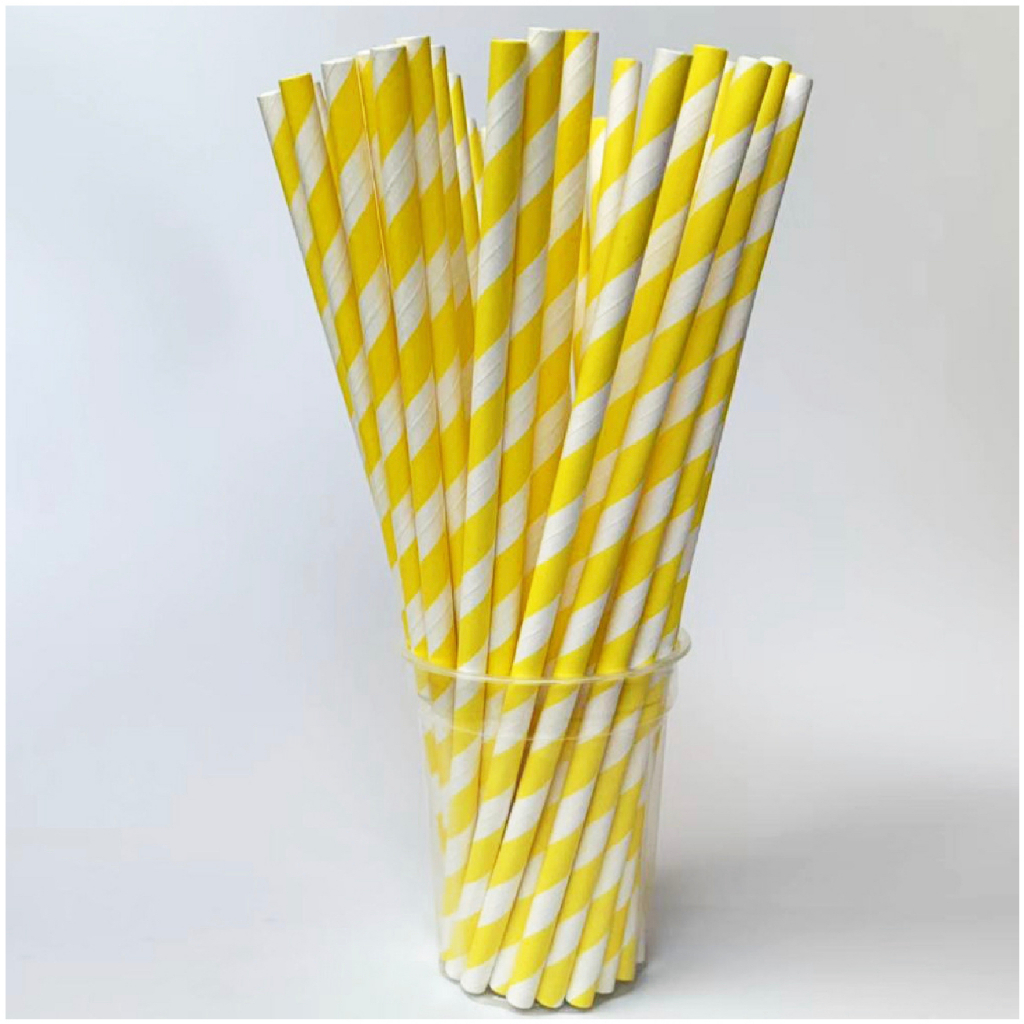 (Ready Stock)Drink Paper Straww Bubble Tea Disposable Beverage Straw ...