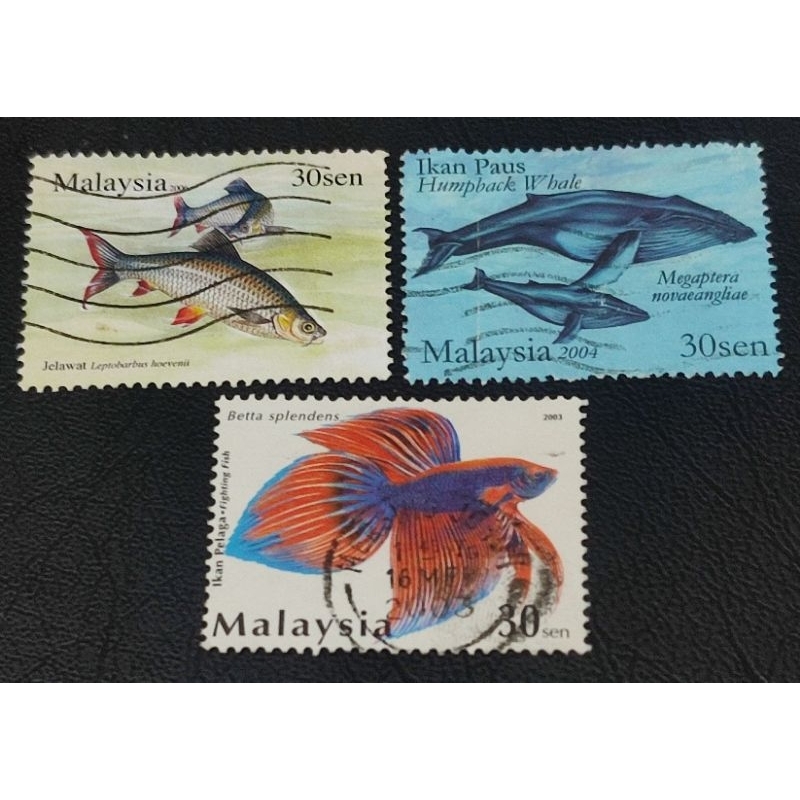 Setem Tema Ikan (Used 3 pcs) | Shopee Malaysia
