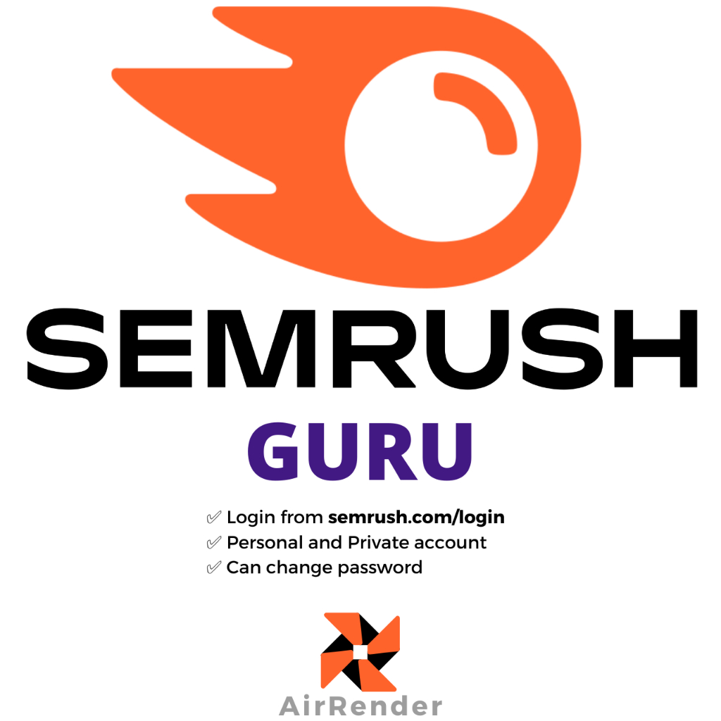Semrush Guru - 14 Days Premium | Shopee Malaysia