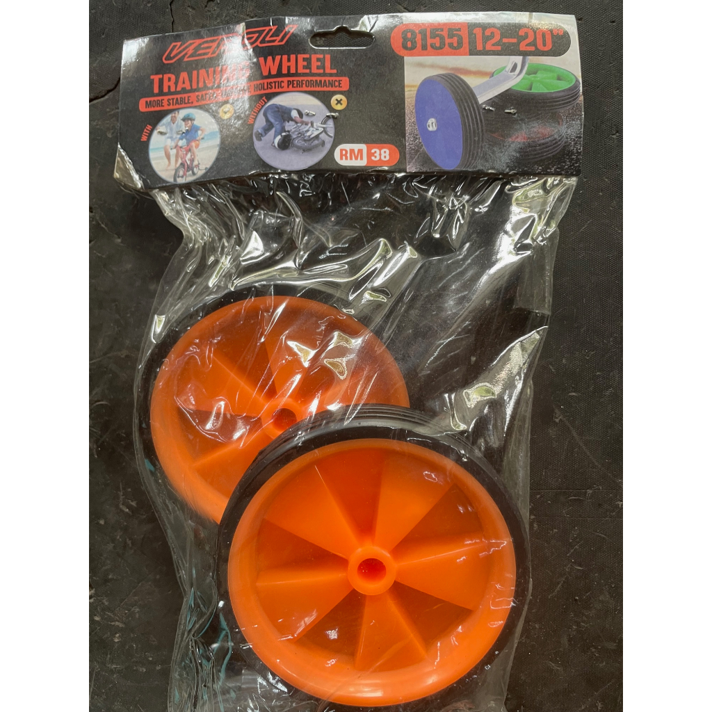Bicycle Training Wheel / Roda Tepi Tayar / Child Bike Side Wheel 12"/16 ...