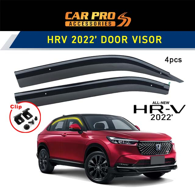 Honda HRV HR-V 2022 OEM Type Door Visor With CLIP Show Room Quality ...