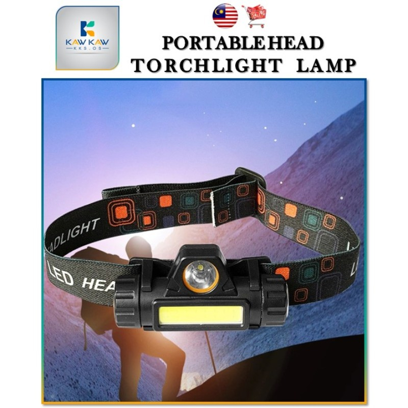 𝐊𝐊𝐒 𝐏𝐨𝐫𝐭𝐚𝐛𝐥𝐞 𝐇𝐞𝐚𝐝 𝐓𝐨𝐫𝐜𝐡𝐥𝐢𝐠𝐡𝐭 𝐋𝐚𝐦𝐩 🚚 XPE+COB Waterproof Powerful LED ...